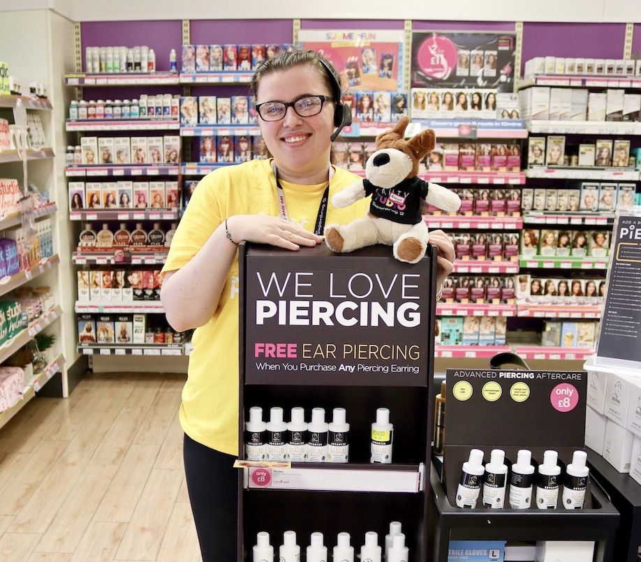 FREE ear piercing in Durham with Superdrug! - Prince Bishops Shopping ...
